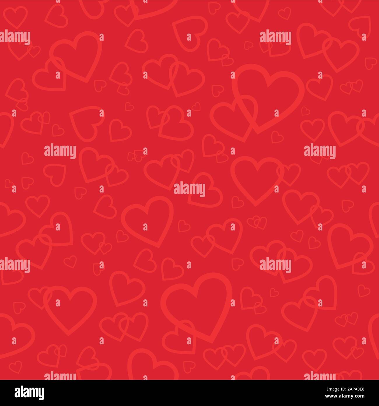 Beautiful love pattern hi-res stock photography and images - Alamy