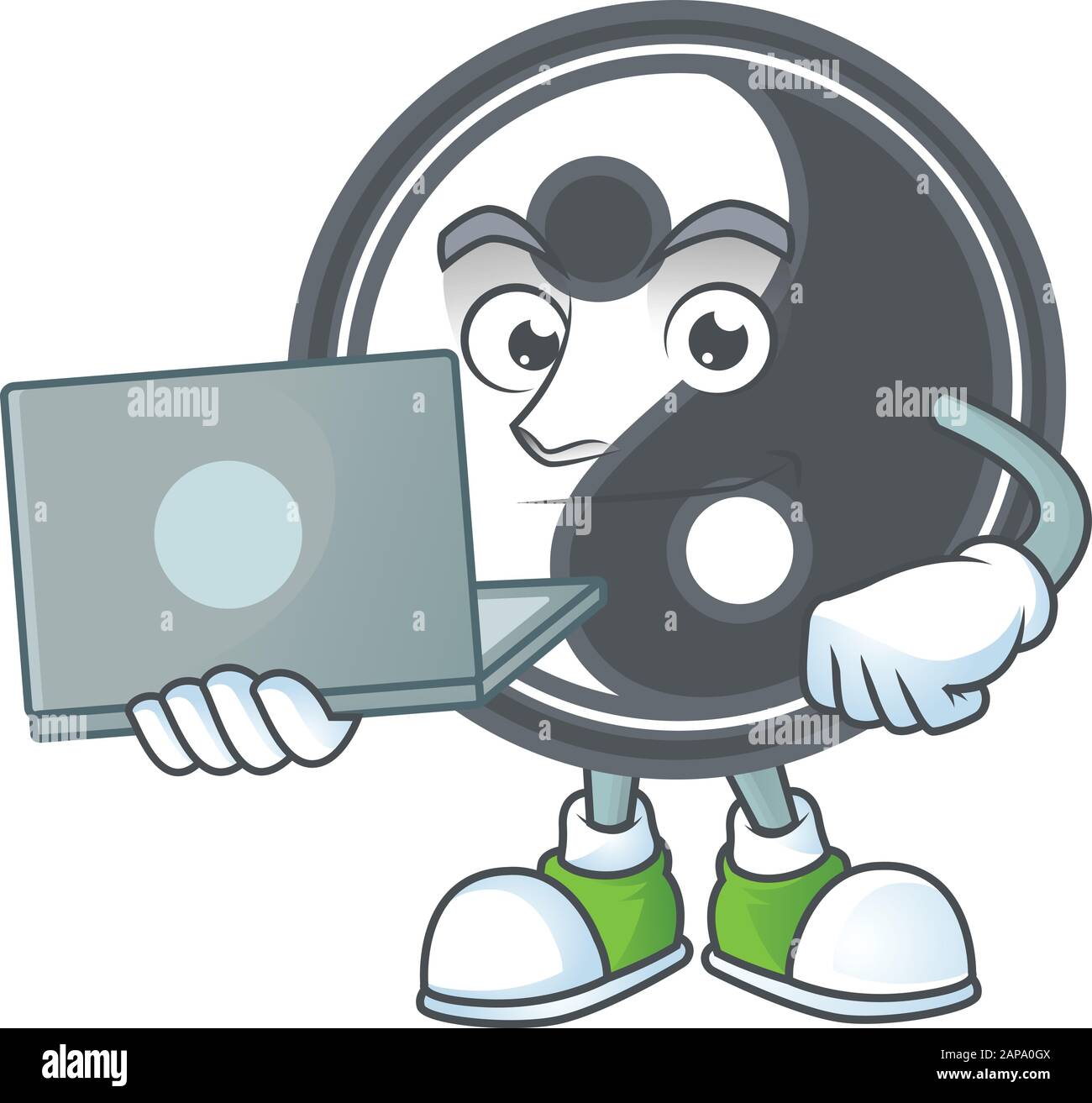 Yin yang symbol chinese character hi-res stock photography and images ...