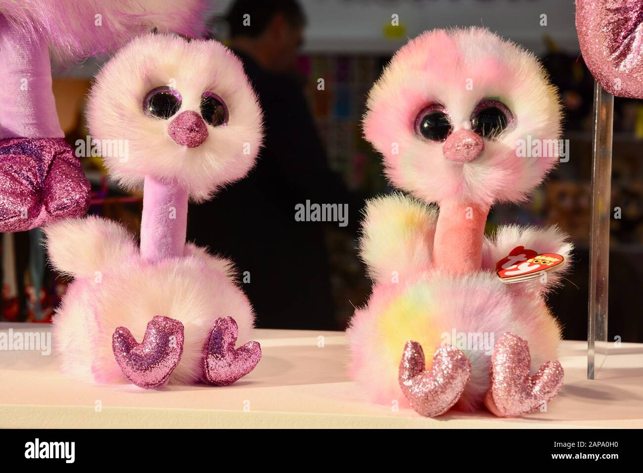 Beanie Boos. TY Stand, Toy Fair, Olympia, London. UK Stock Photo - Alamy