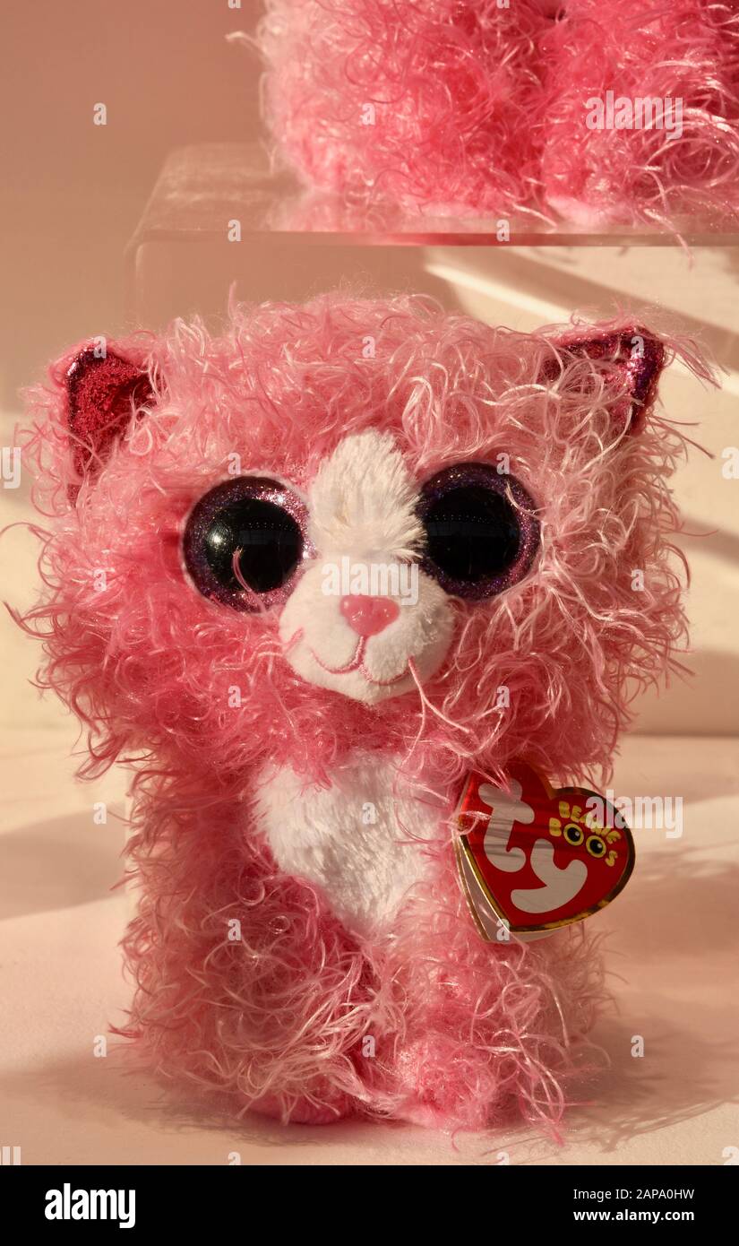 Beanie Boos. TY Stand, Toy Fair, Olympia, Kensington, London. UK Stock ...