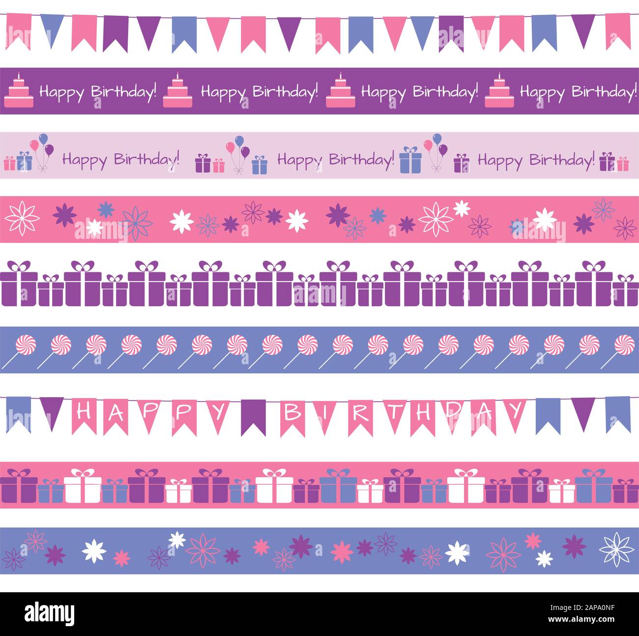 Stripes borders Stock Vector Images - Alamy