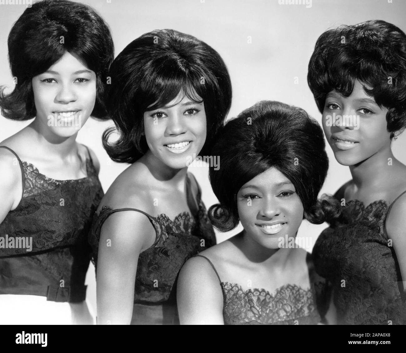 THE CRYSTALS Promotional photo of American vocal group about 1963 Stock ...
