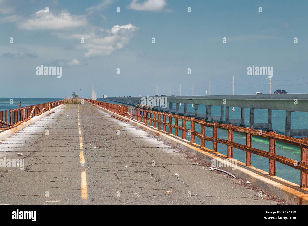keys island florida, seven miles bridge Stock Photo - Alamy