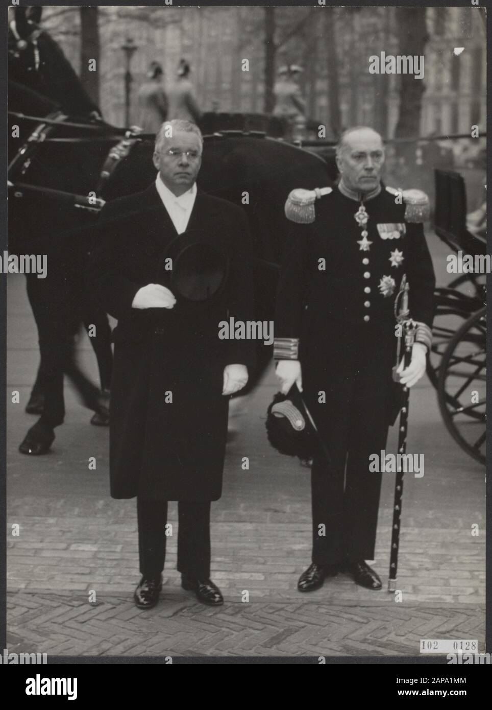 The new American ambassador in the Netherlands, C. Freeman Matthews ...