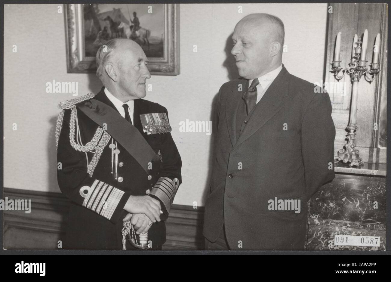 Admiral roderick mcgrigor hi-res stock photography and images - Alamy