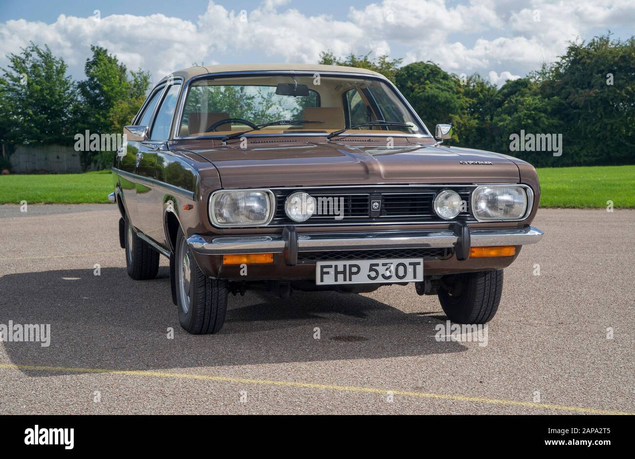 1979 Chrysler 2 Litre classic British saloon car from the Rootes Group ...
