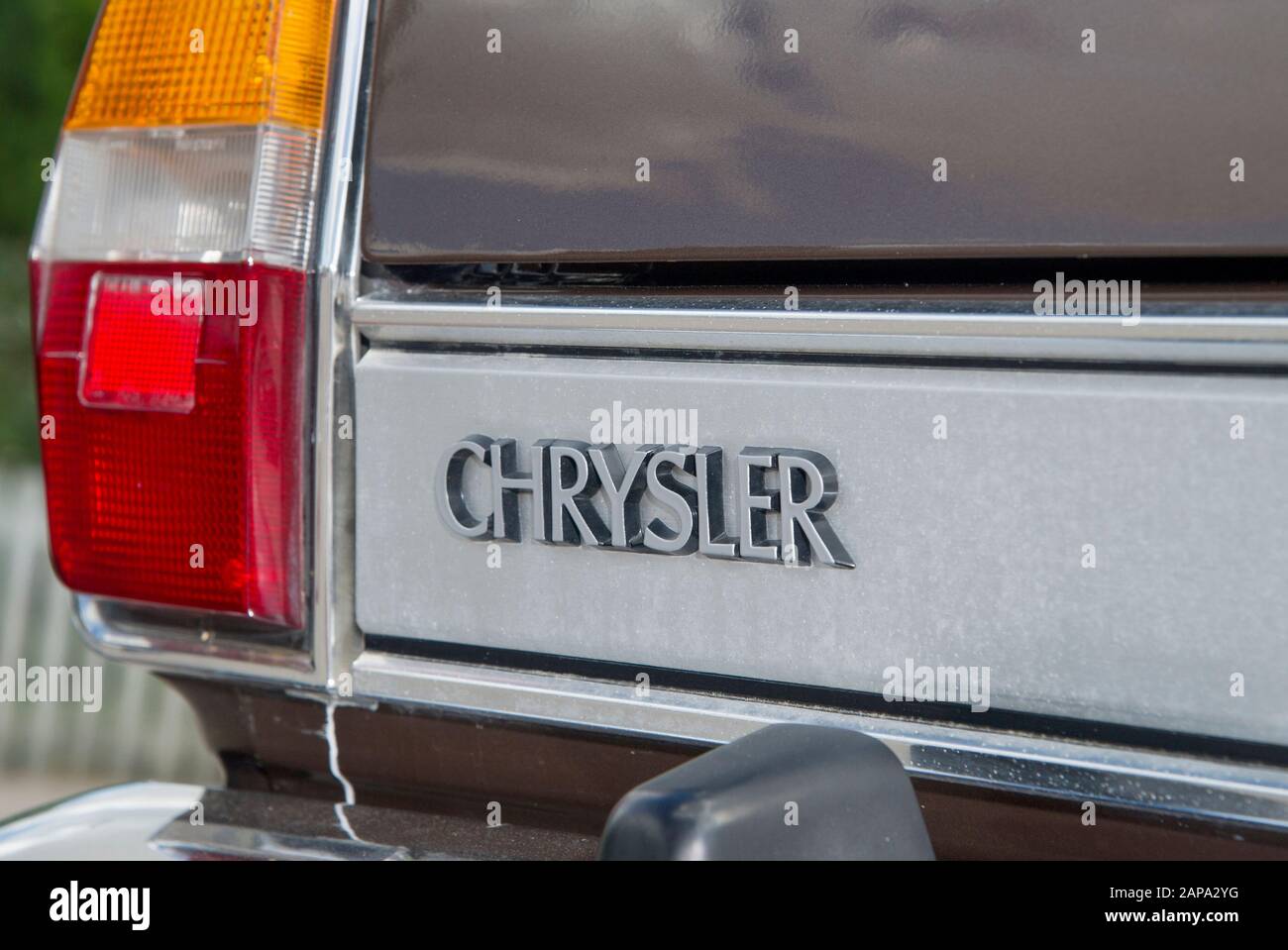 1979 Chrysler 2 Litre classic British saloon car from the Rootes Group ...