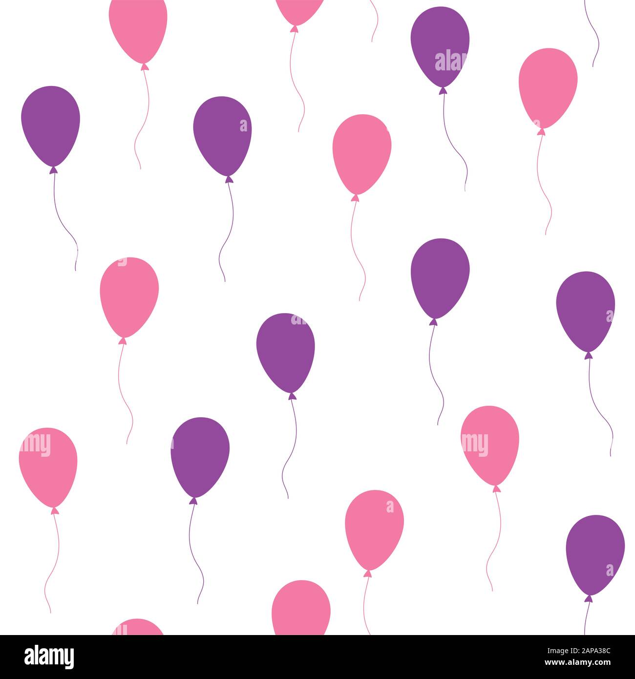 Seamless balloons hi-res stock photography and images - Alamy