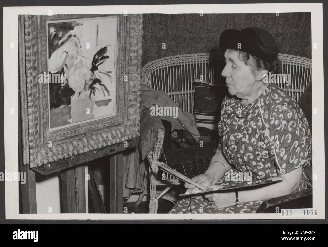 The still life, flower and portrait painter J.J. Ritsema, better known ...