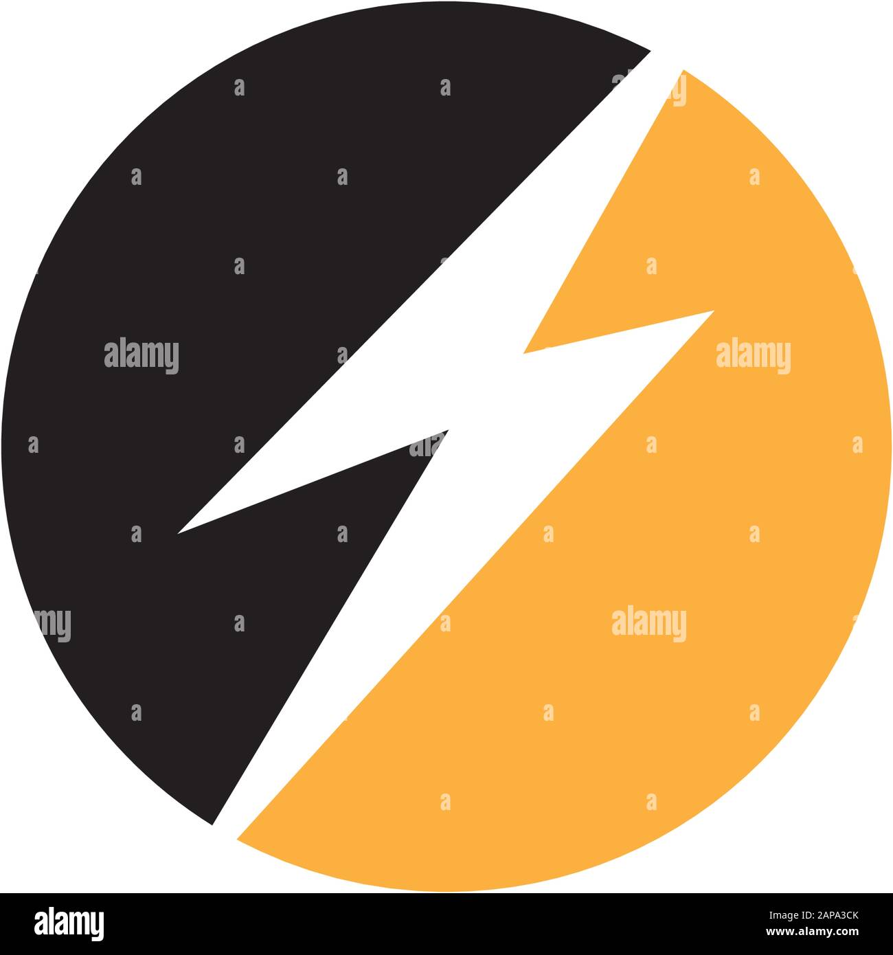 Lightning bolt flash thunderbolt icons vectors Stock Vector Image & Art ...