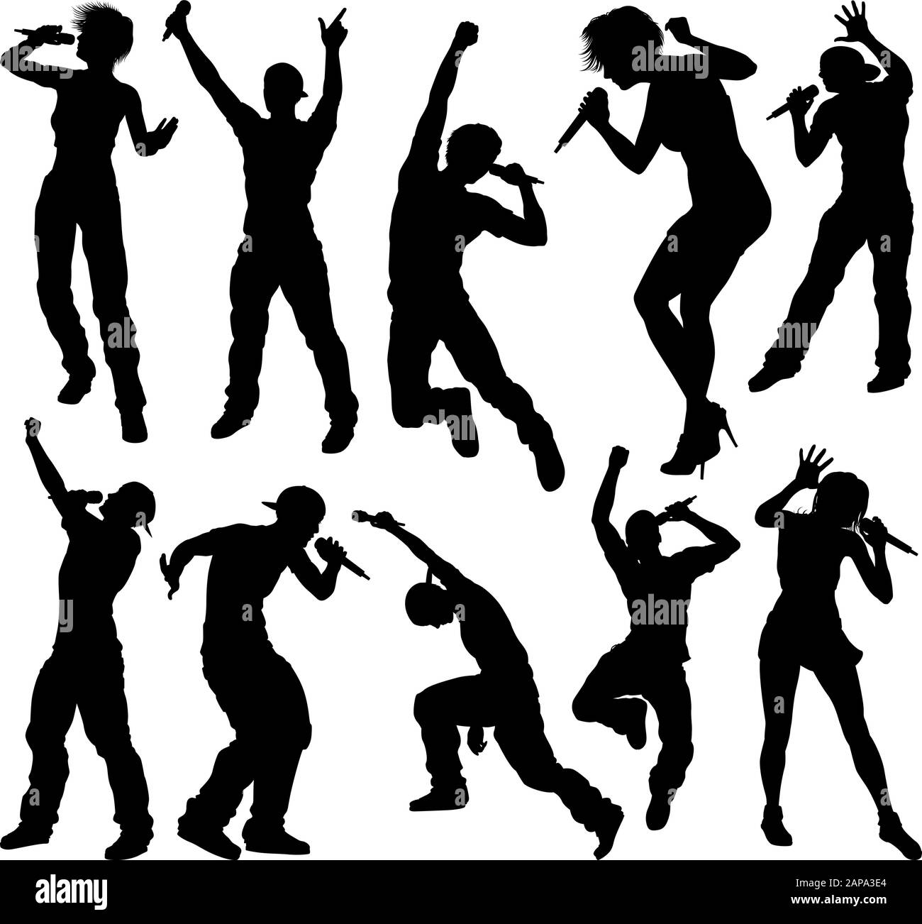 Musician icon star Black and White Stock Photos & Images - Alamy