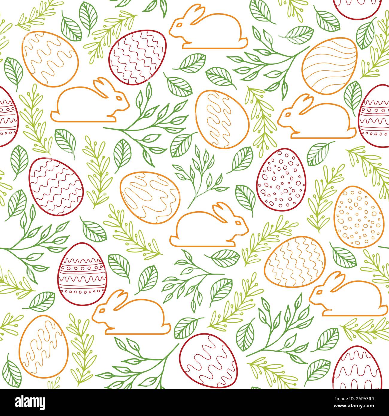 Bunny pattern hi-res stock photography and images - Alamy