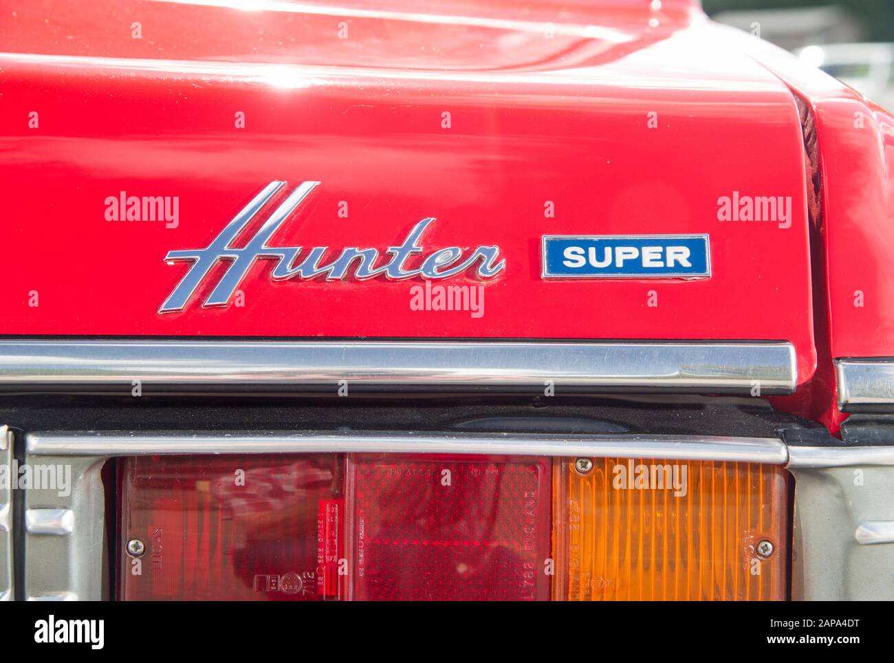 1979 Chrysler Hunter, Rootes Group badge sharing version of the Hillman ...