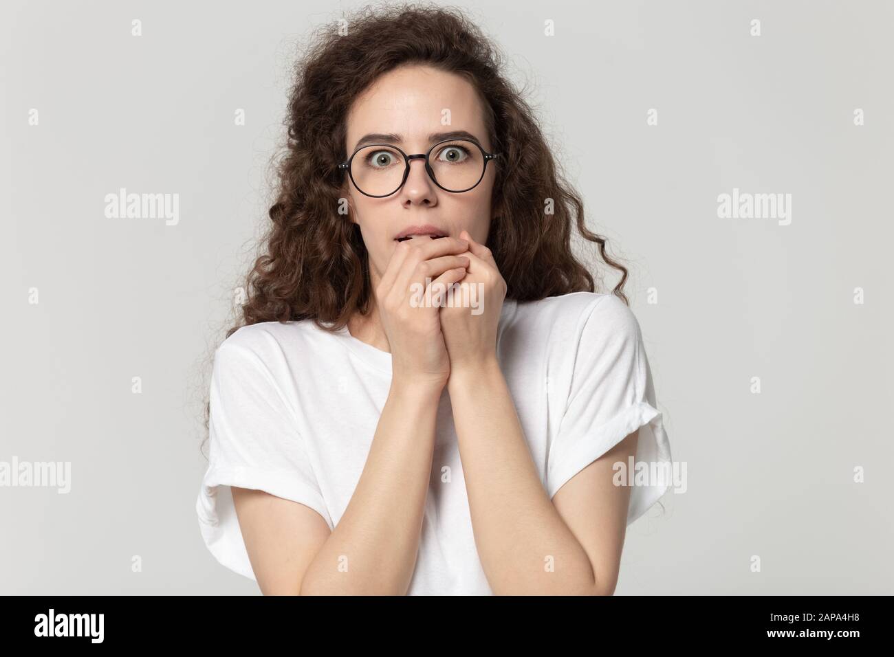 Expression of awe hi-res stock photography and images - Alamy