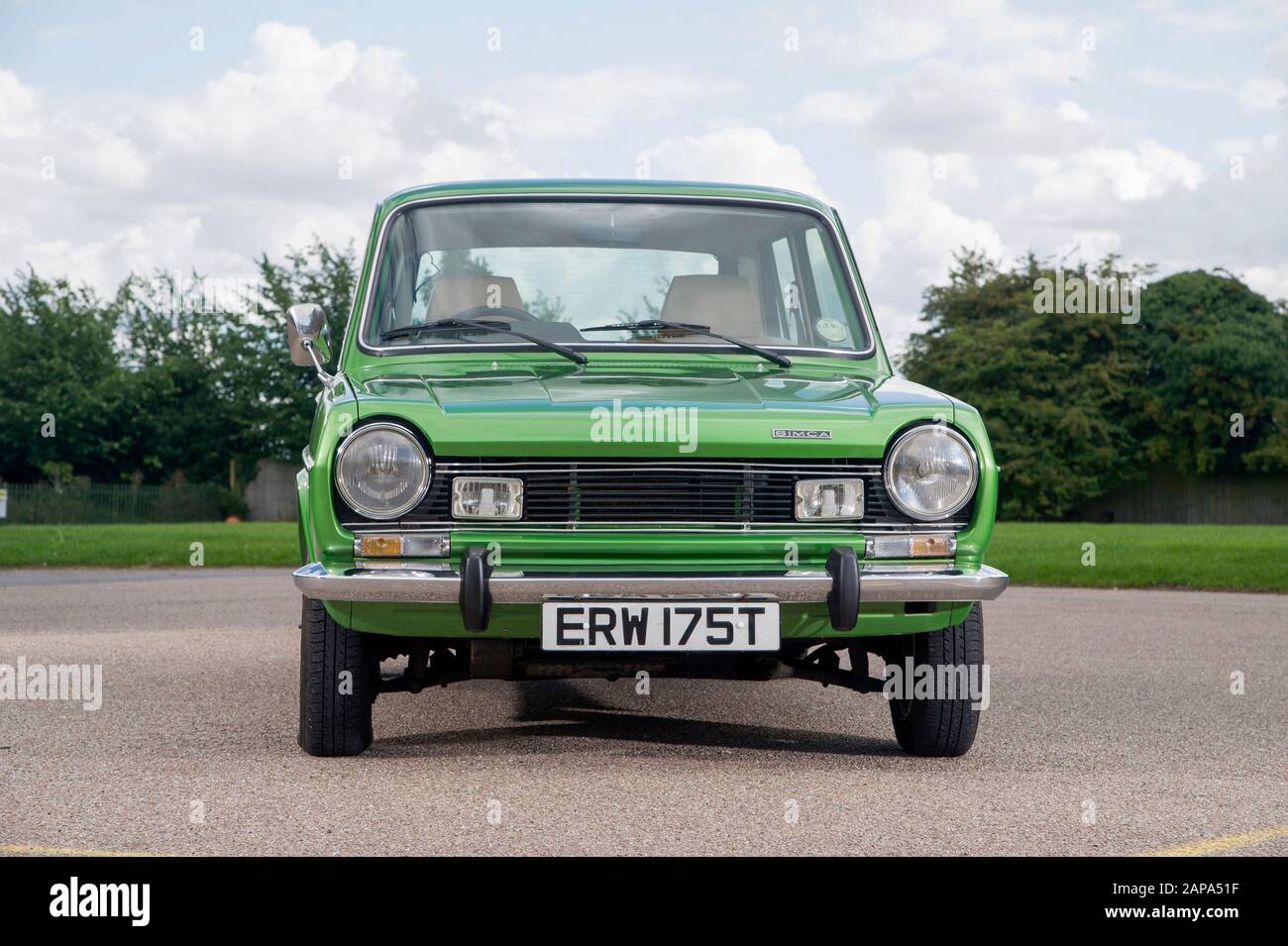 1979 Simca 1100 French classic saloon car Stock Photo - Alamy