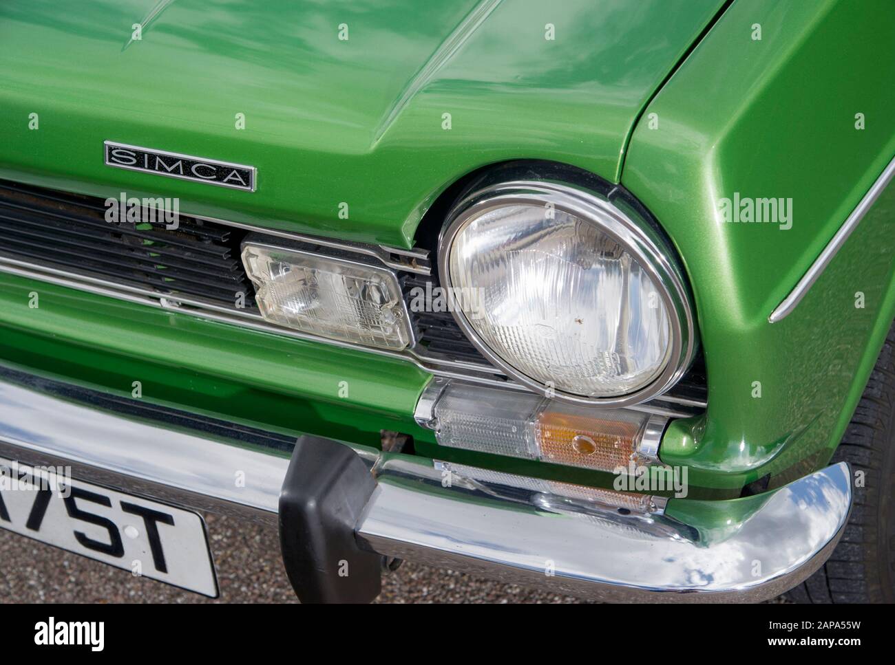 1979 Simca 1100 French classic saloon car Stock Photo - Alamy