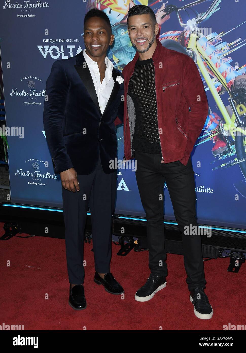 Los Angeles, USA. 21st Jan, 2020. (L-R) Ron Kellum and Wilson Cruz at ...