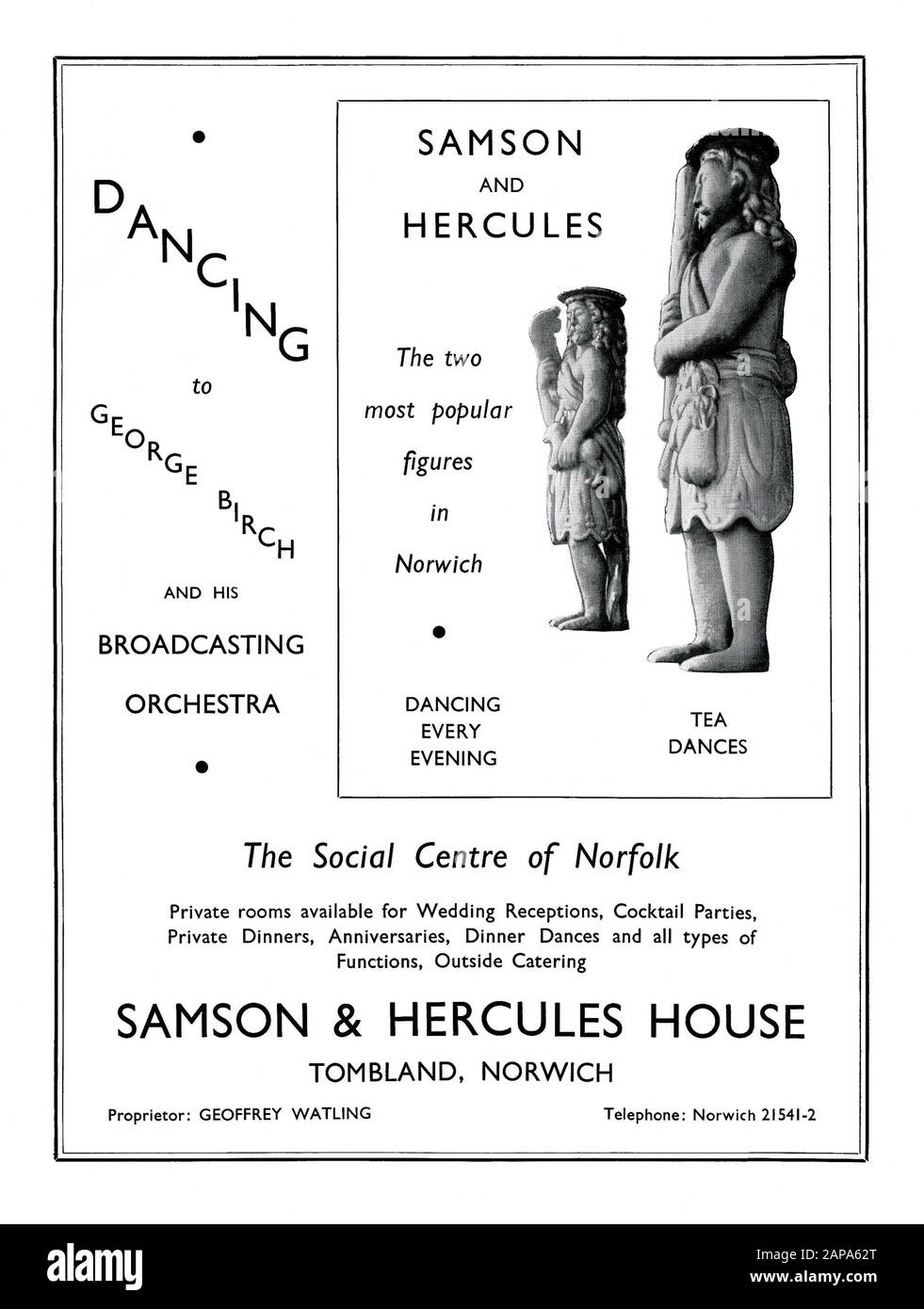 Samson and hercules house hi-res stock photography and images - Alamy