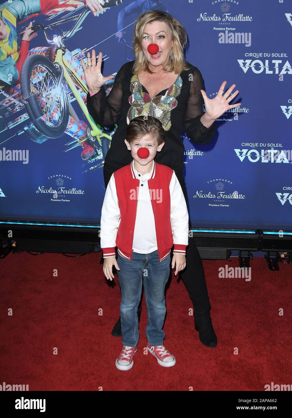 Los Angeles, USA. 21st Jan, 2020. Wendy Burch and Brady Taylor Burch at ...