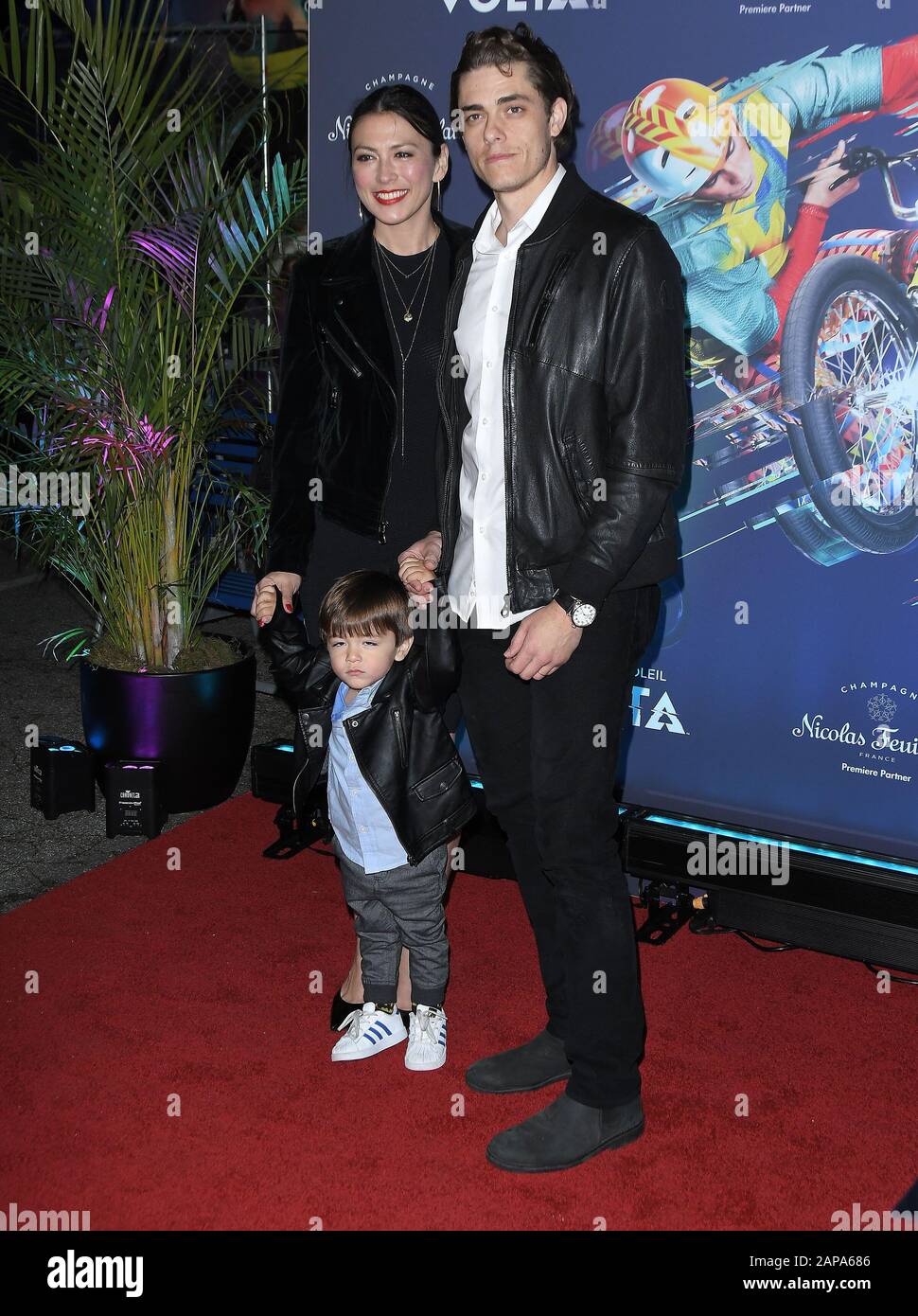 Los Angeles, USA. 21st Jan, 2020. Sebastian Cole and Family at the ...