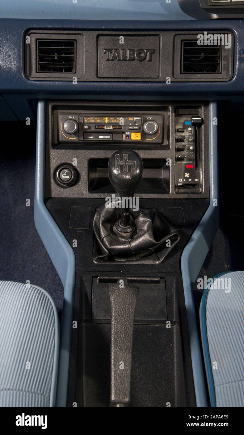 1981 Talbot Tagora classic saloon car, the last car introduced by the ...