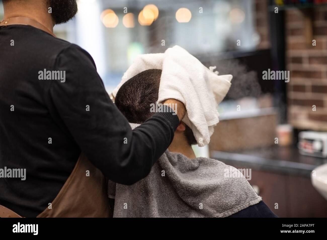 The Barber Shop Stock Photo - Alamy
