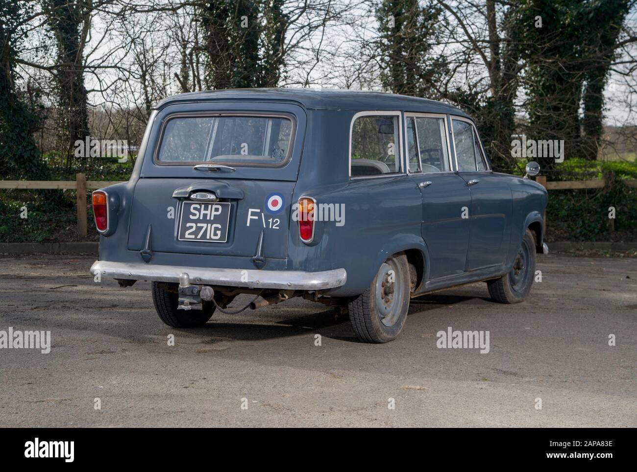 RAF liveried 1960 Standard Ensign estate classic British station wagon ...