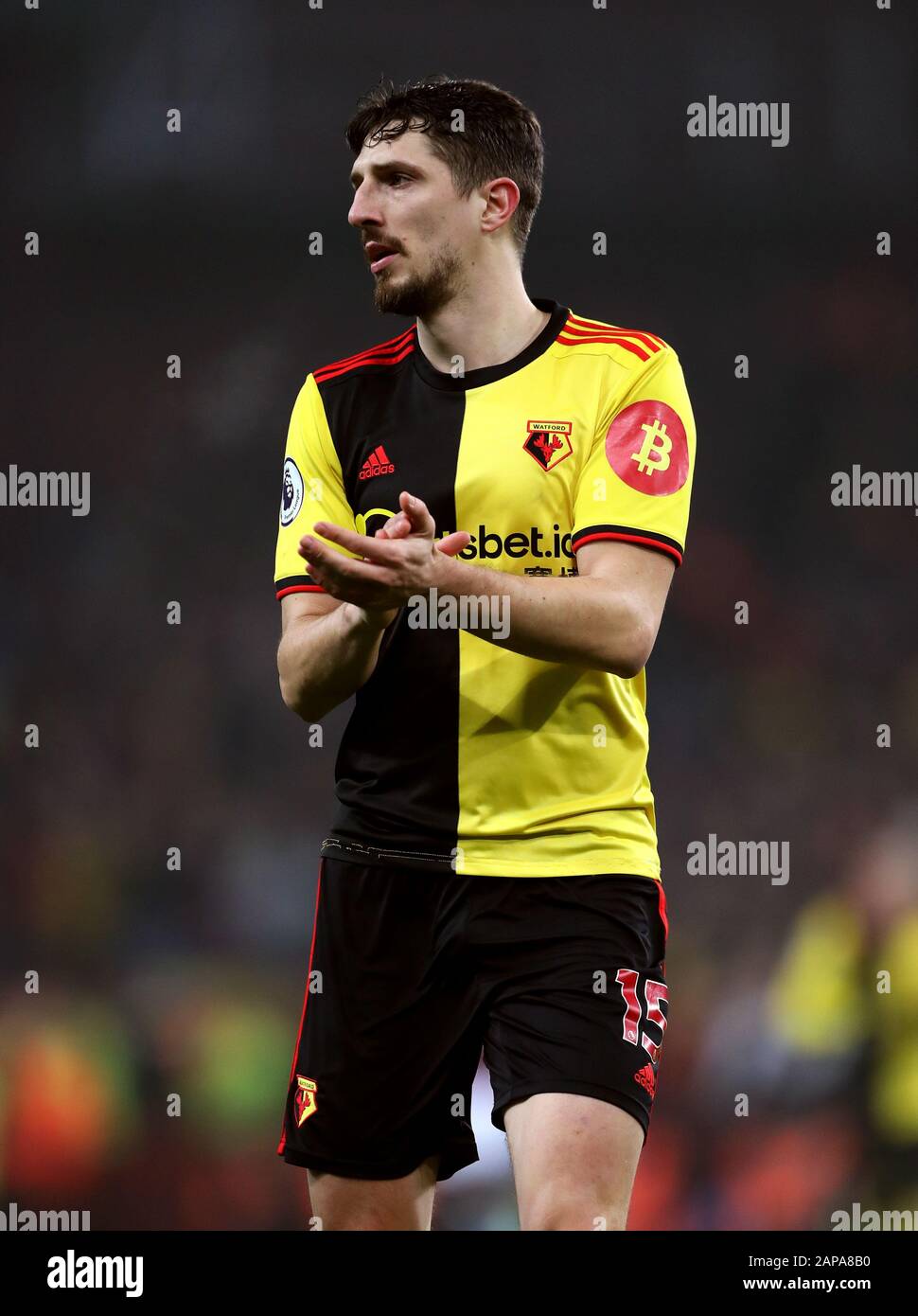 Watford's Craig Cathcart Stock Photo - Alamy