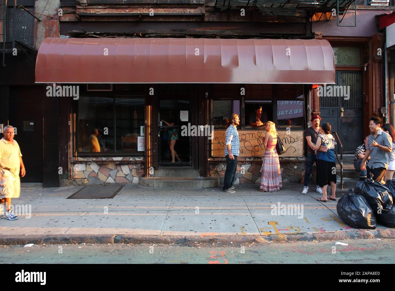 Welcome to the Johnsons, 123 Rivington St, New York. NYC storefront ...