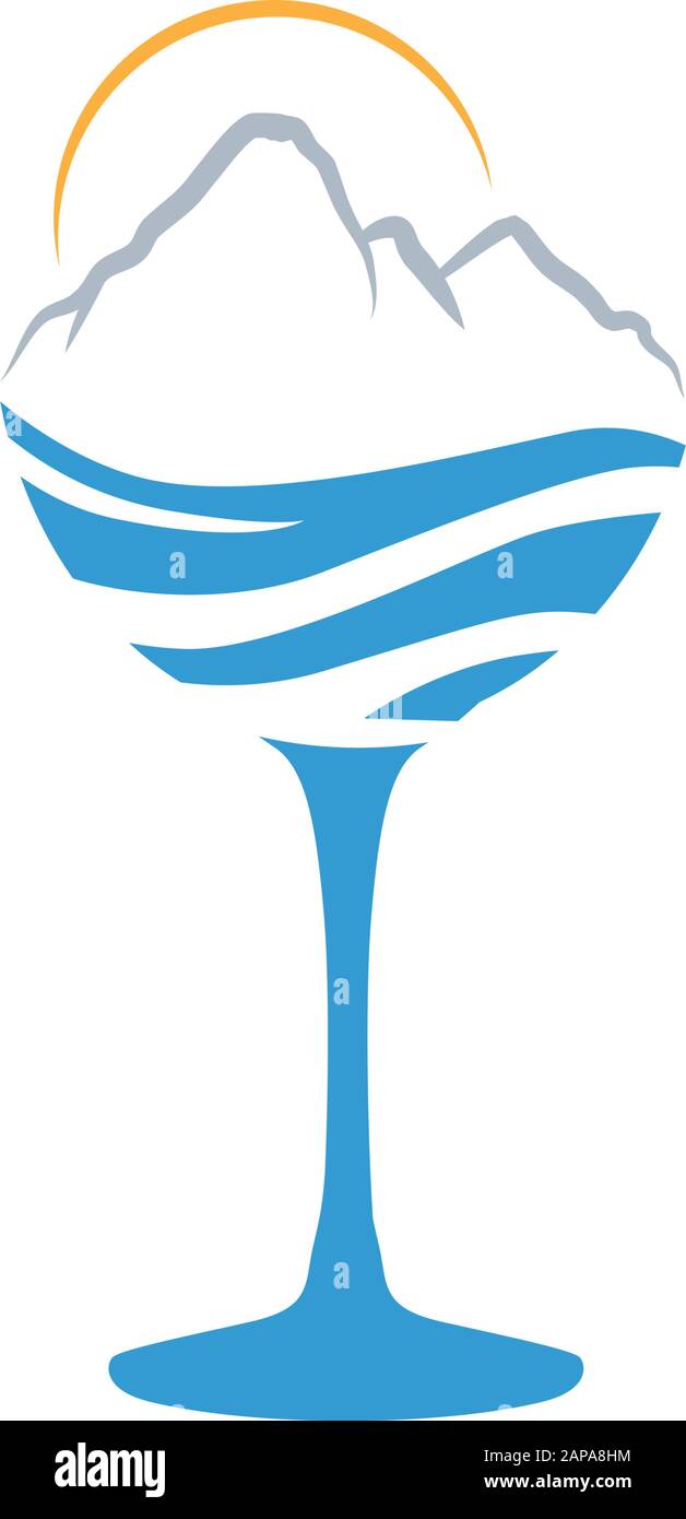 View mountain peaks snow Stock Vector Images - Alamy