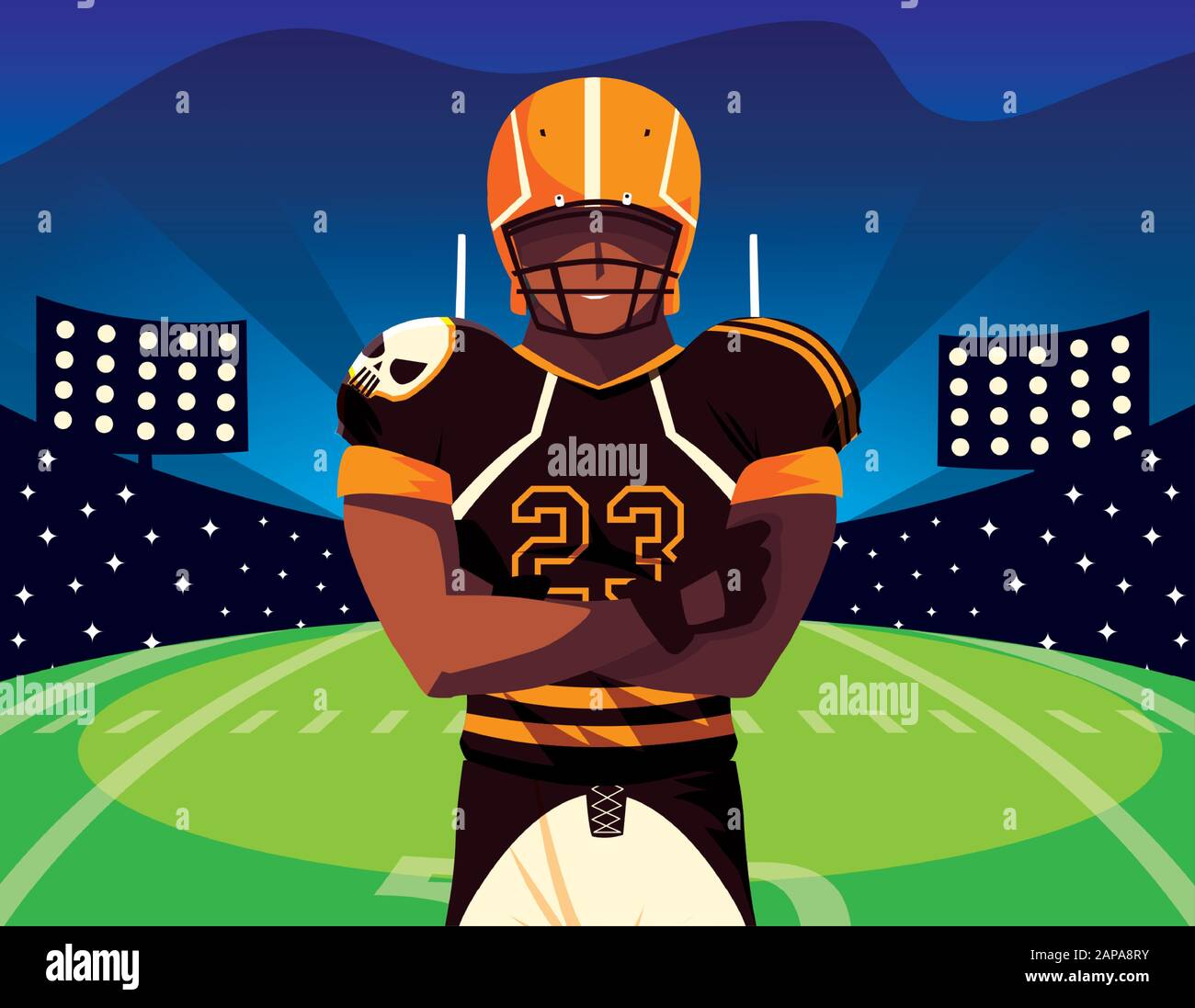 man football player of rugby , sportsman with uniform vector ...