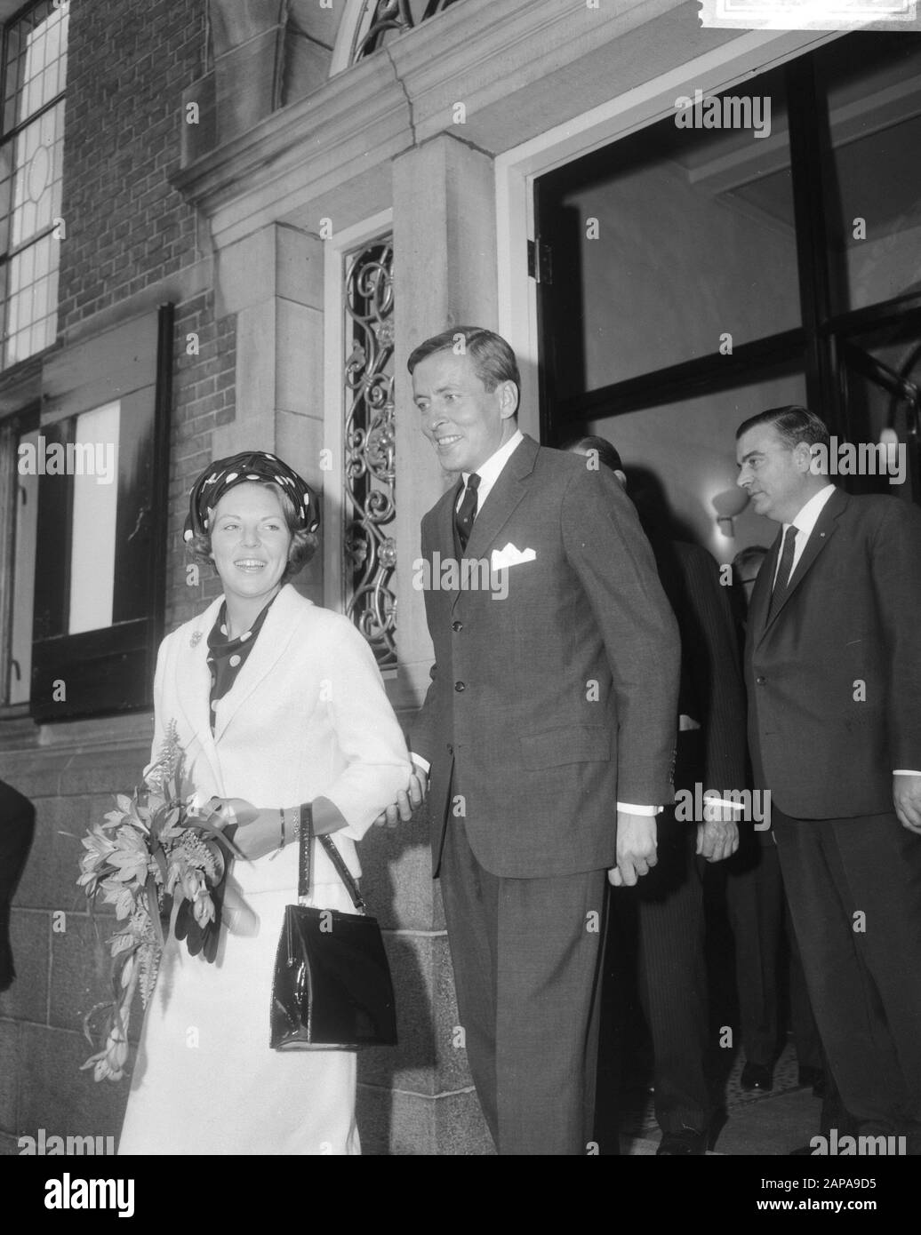Visit princess Beatrix and Claus to Leeuwarden Date: September 7, 1965 ...