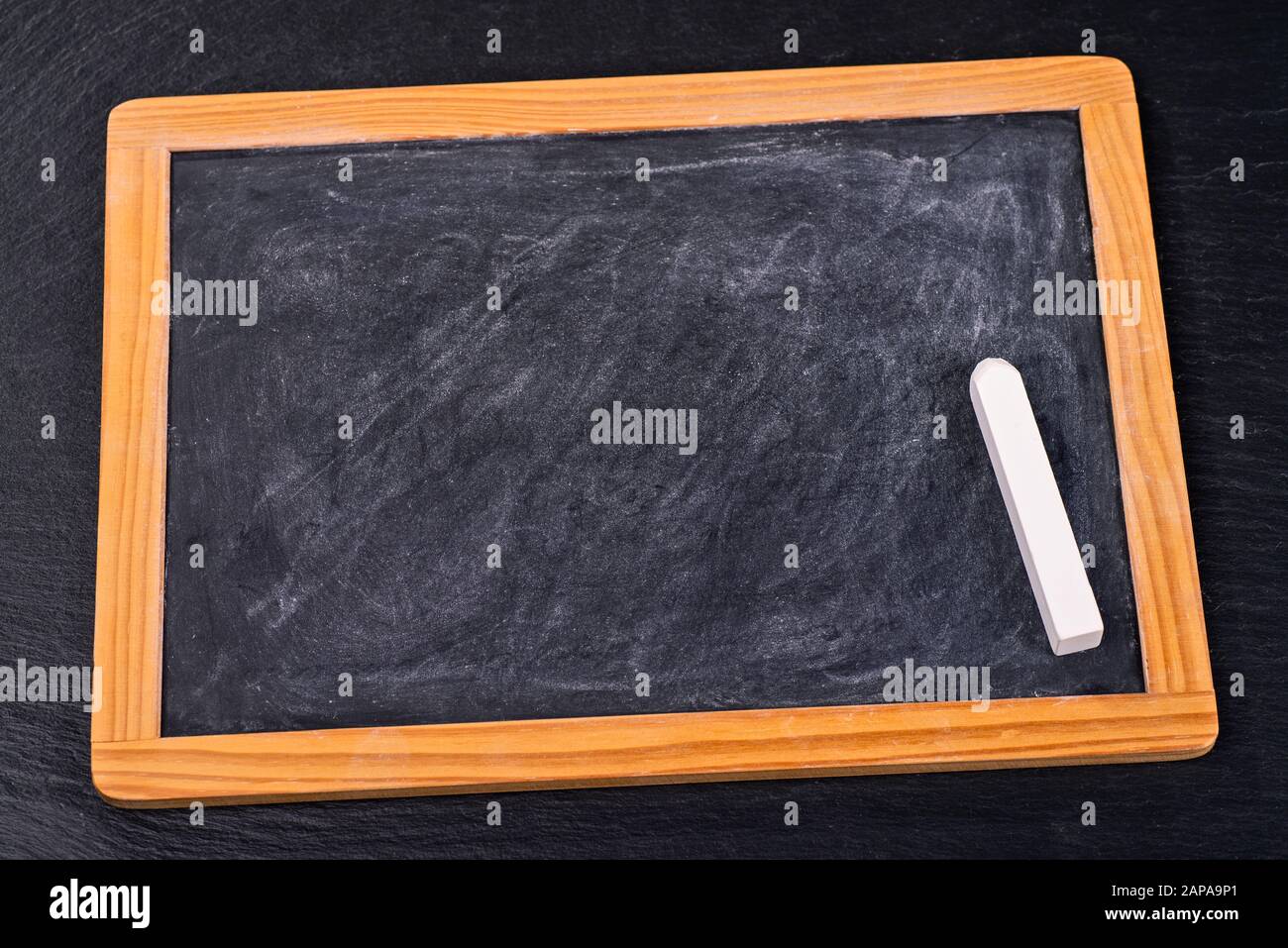 Old school chalk board hi-res stock photography and images - Alamy