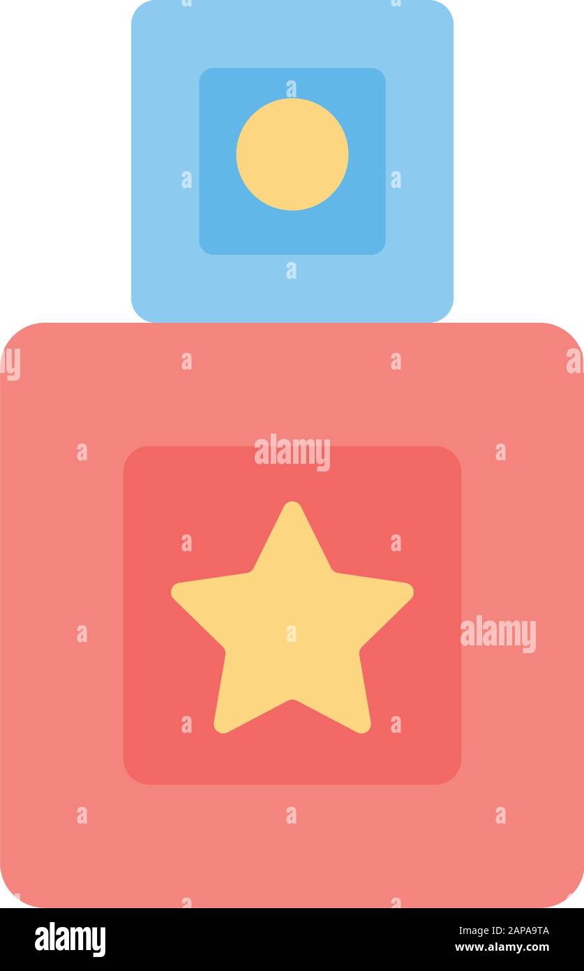 fun baby toy block, cubes vector illustration design Stock Vector Image ...