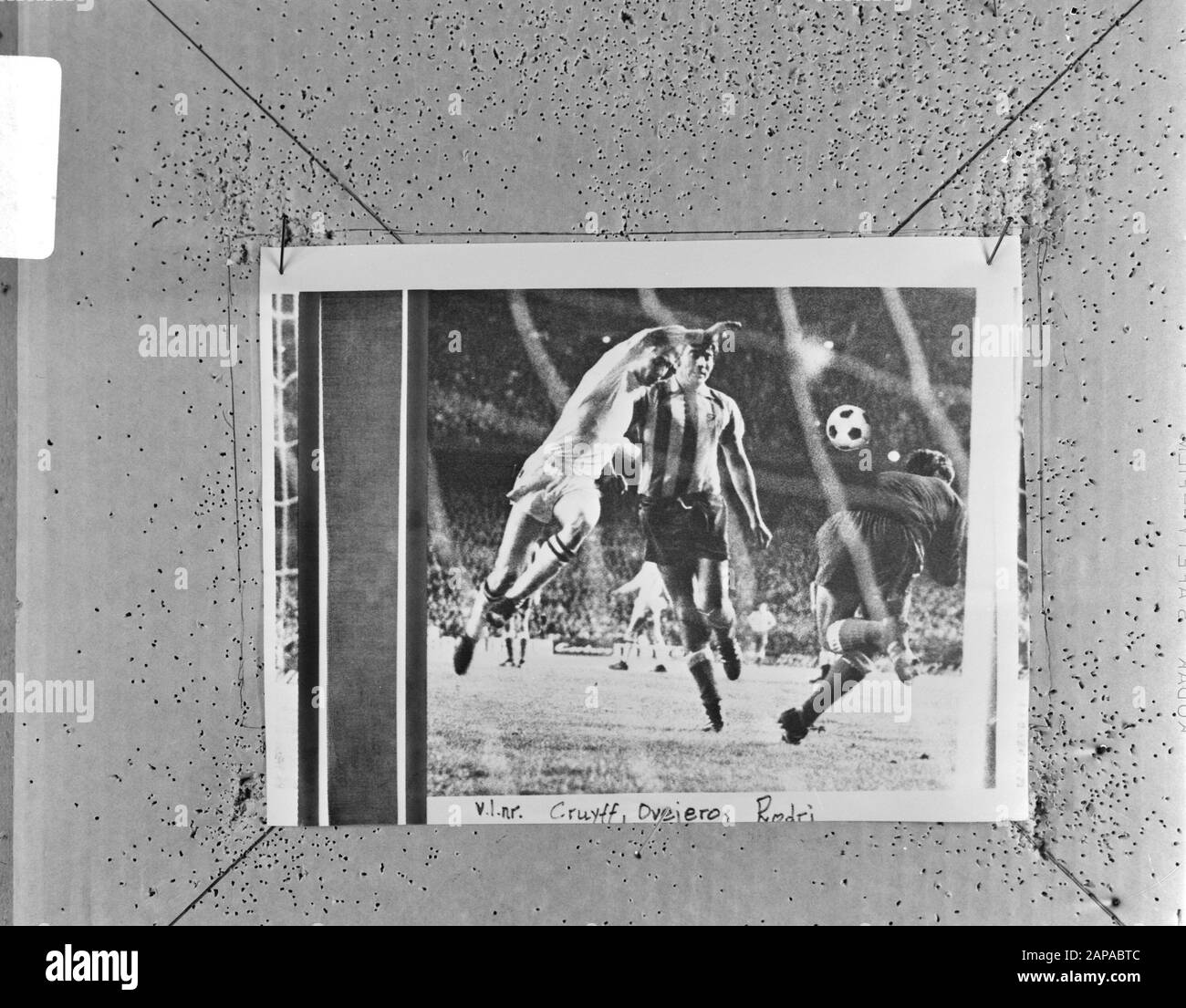 Madrid johan cruijff Black and White Stock Photos & Images - Alamy