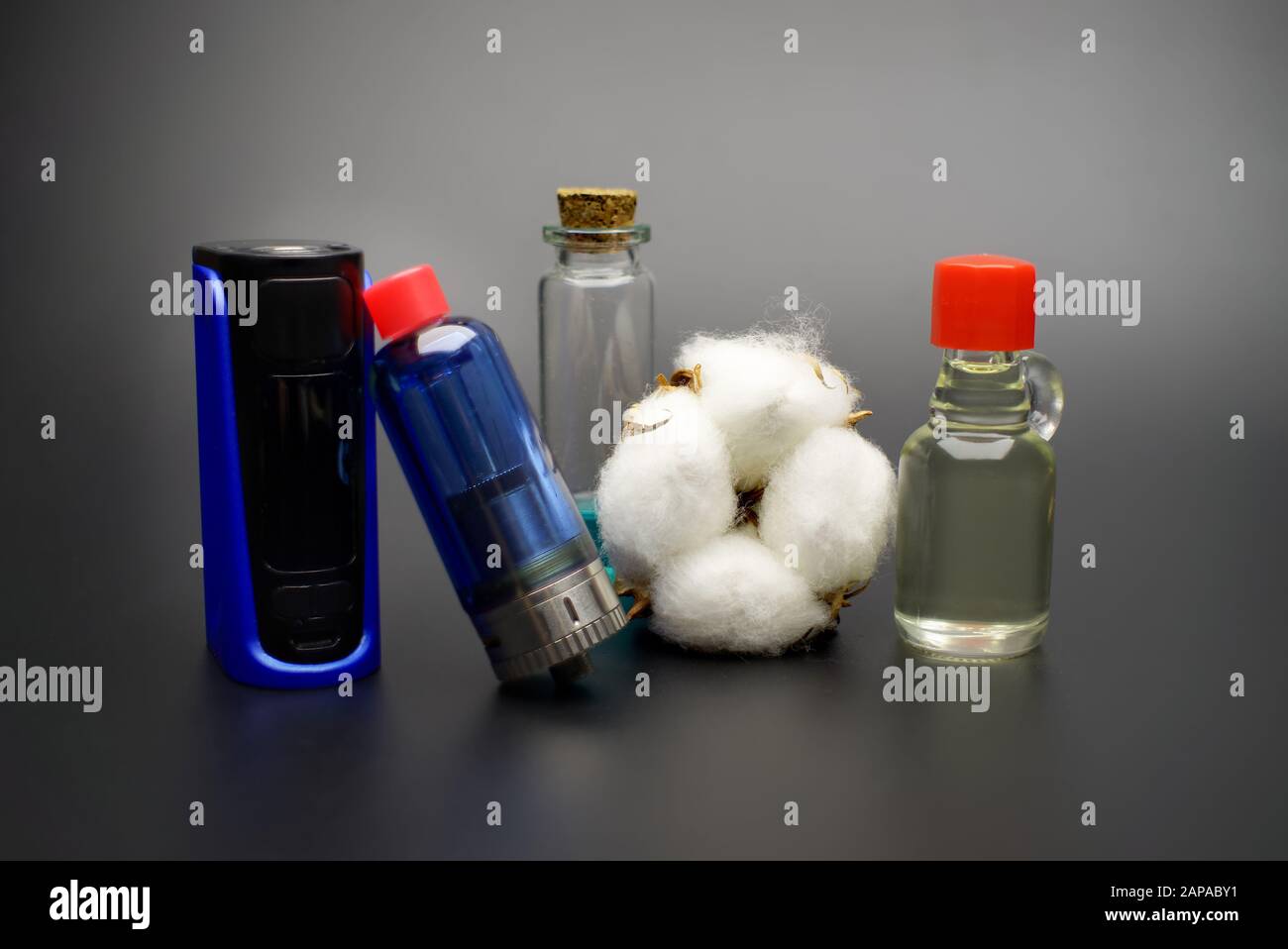 Electronic cigarette or vaping devices with natural cotton, cork ...