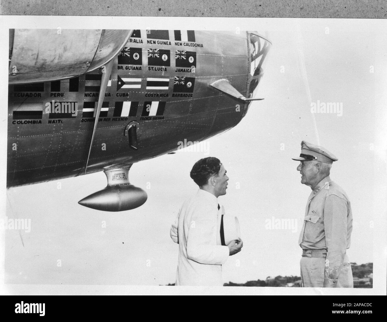 American General George H. Brett (commander US Caribbean Defense ...