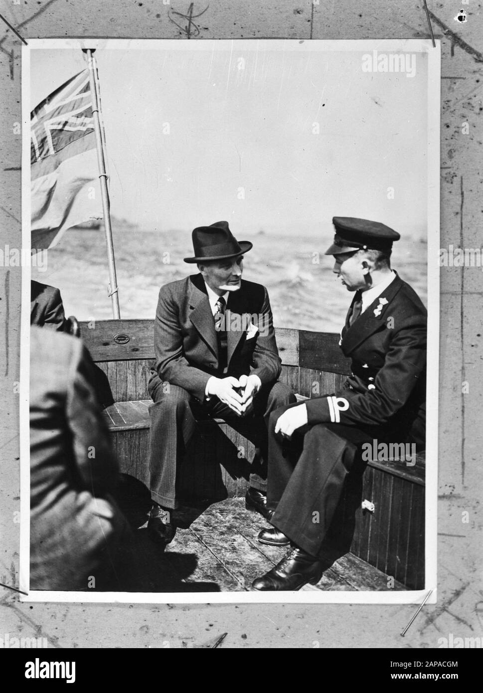 The Minister of Defence, Colonel A.Q.H. Dijxhoorn attended a naval ...