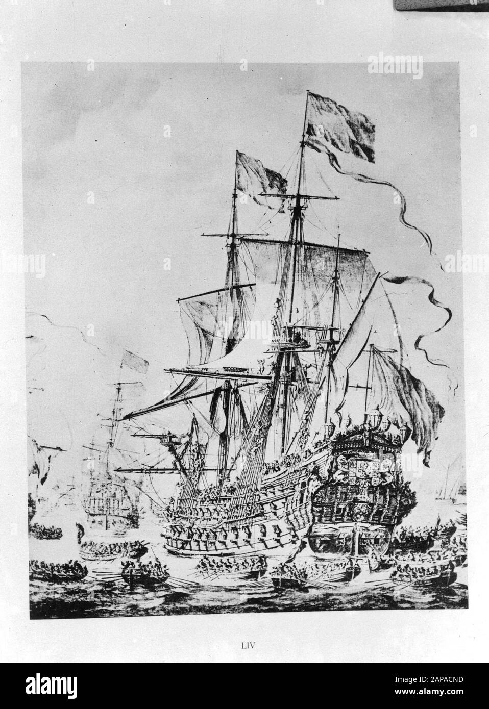 P [Portraits/Persons]/Anefo London series Description: The Seven Provinces, pen drawing by W. v ...