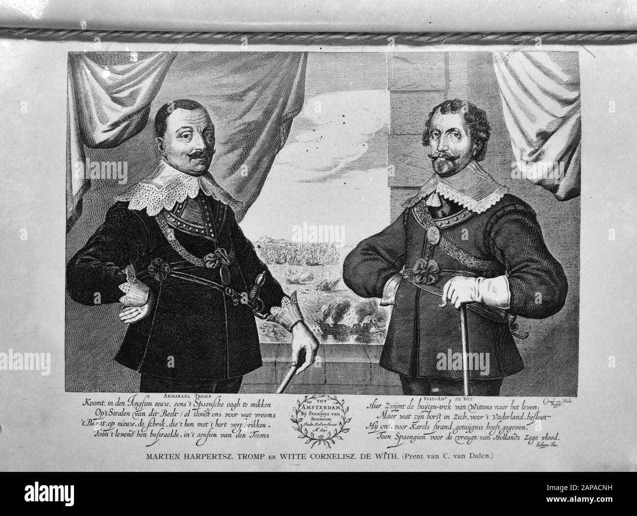 P [Portraits/Persons]/Anefo London series Description: Admirals Maarten H. Tromp and Witte de ...
