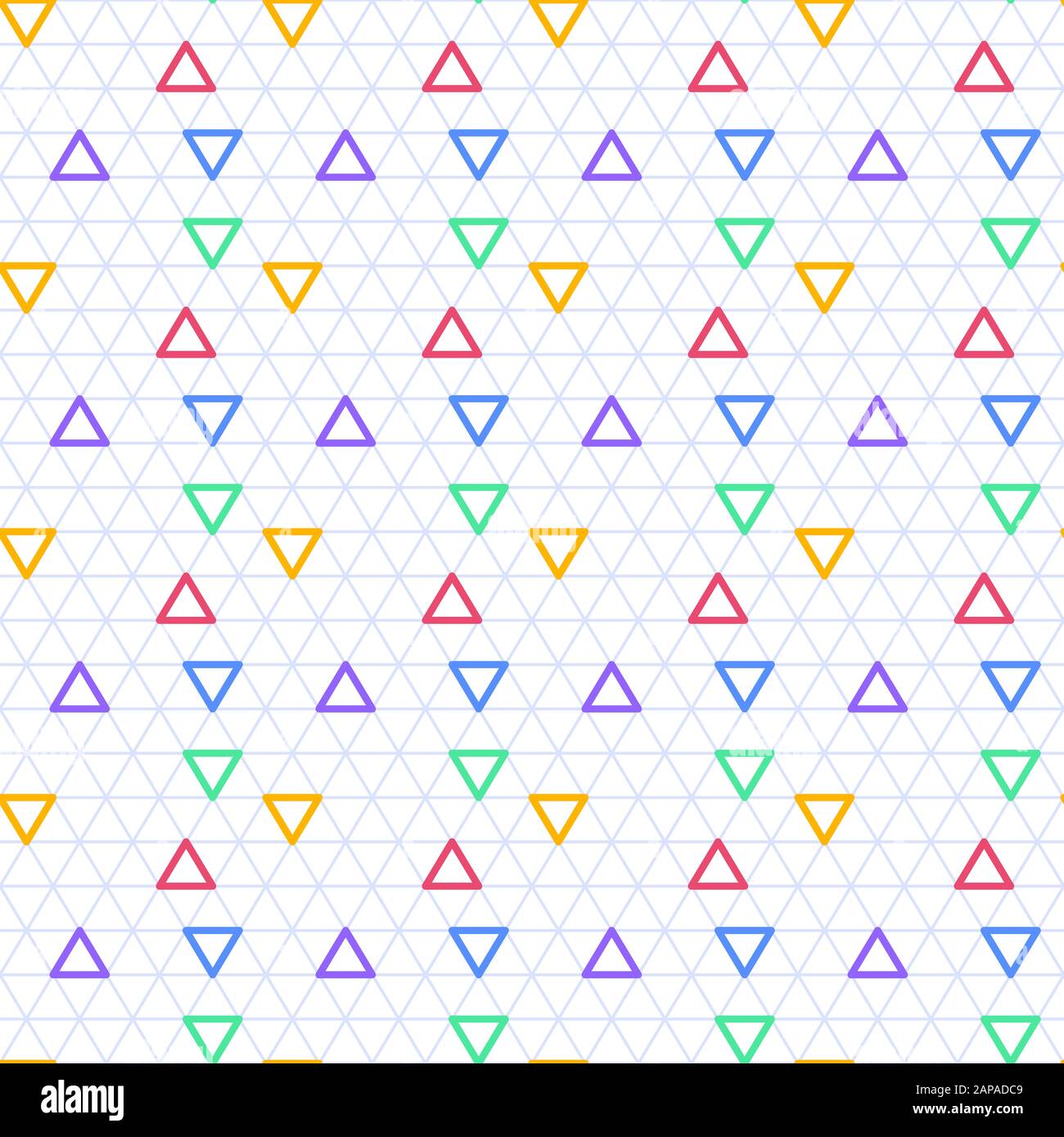 Triangle Seamless Background with Triangle Shapes of Different colors ...