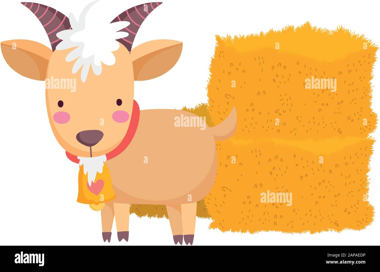 Farm animals country scene cartoon hi-res stock photography and images ...