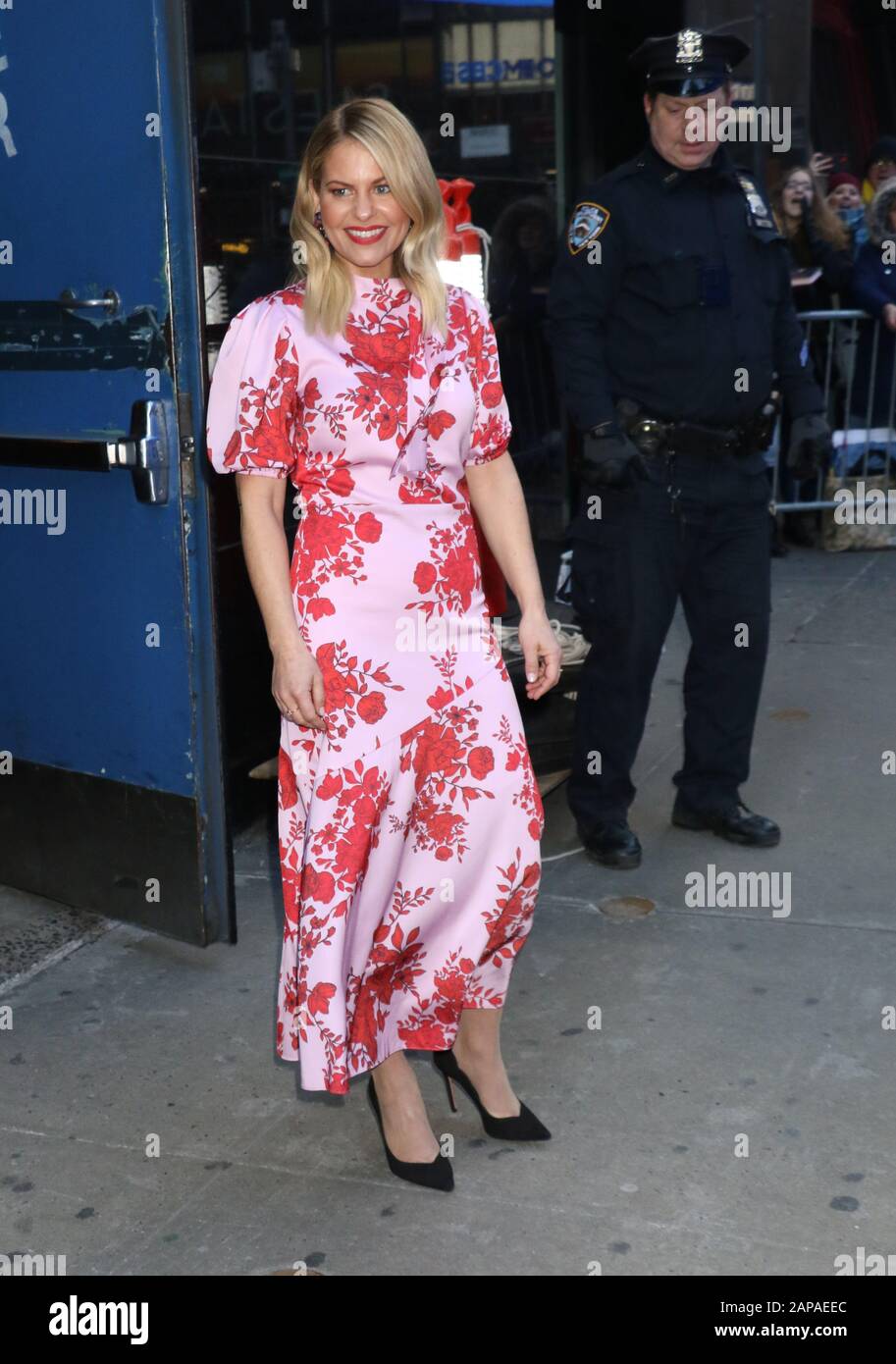 NEW YORK, NY- January 21: Candace Cameron at Good Morning America in ...