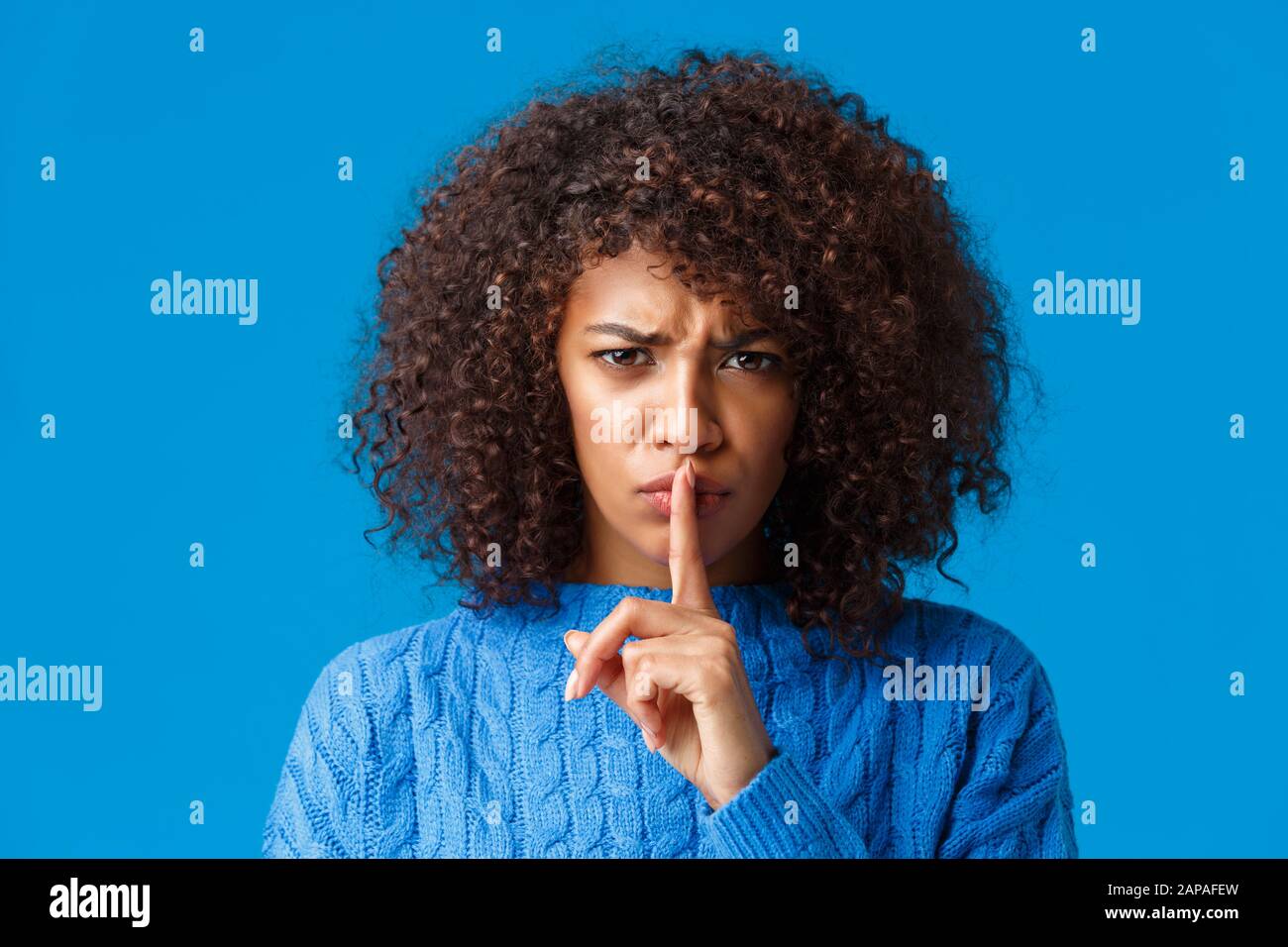 African american woman lip hi-res stock photography and images - Alamy