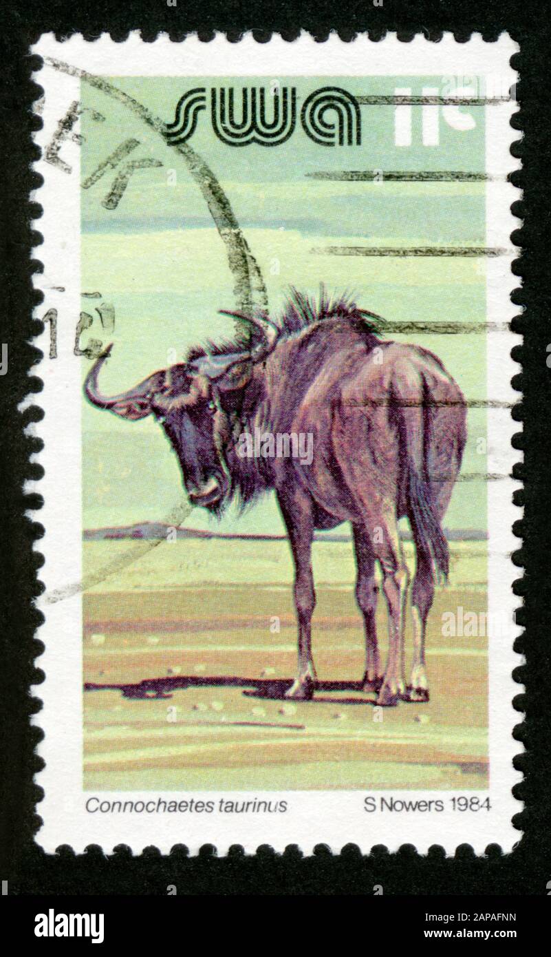 South west africa postage stamp hi-res stock photography and images - Alamy
