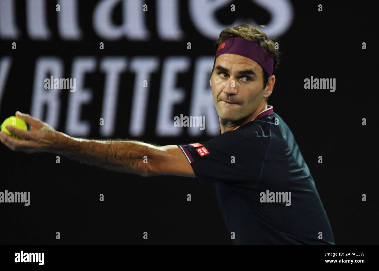 Melbourne, Australia. 22nd Jan, 2020. Melbourne Park Australian Open ...