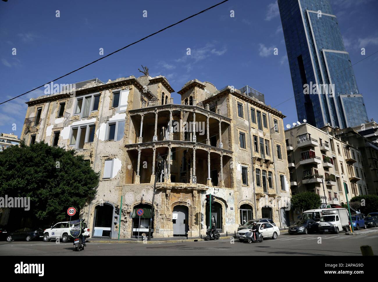 Beirut lebanon civil war 1975 hi-res stock photography and images - Alamy