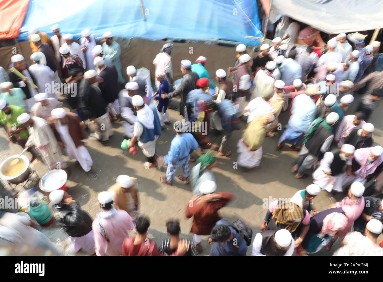 Bishwa Istema 10jan,2020.Gazipur, Dhaka Bangladesh - Muslim devotees ...
