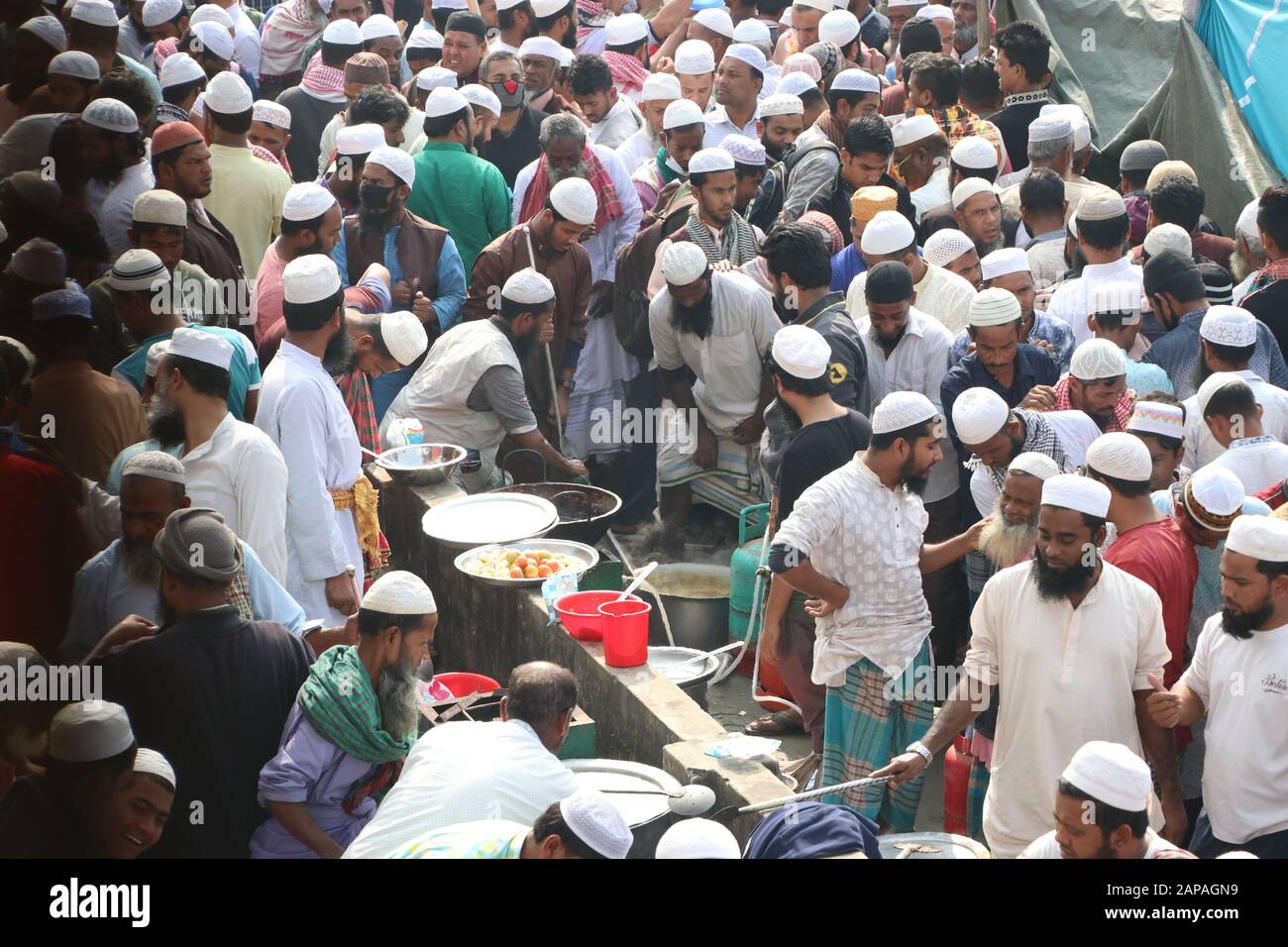 Bishwa Istema 10jan,2020.Gazipur, Dhaka Bangladesh - Muslim devotees ...