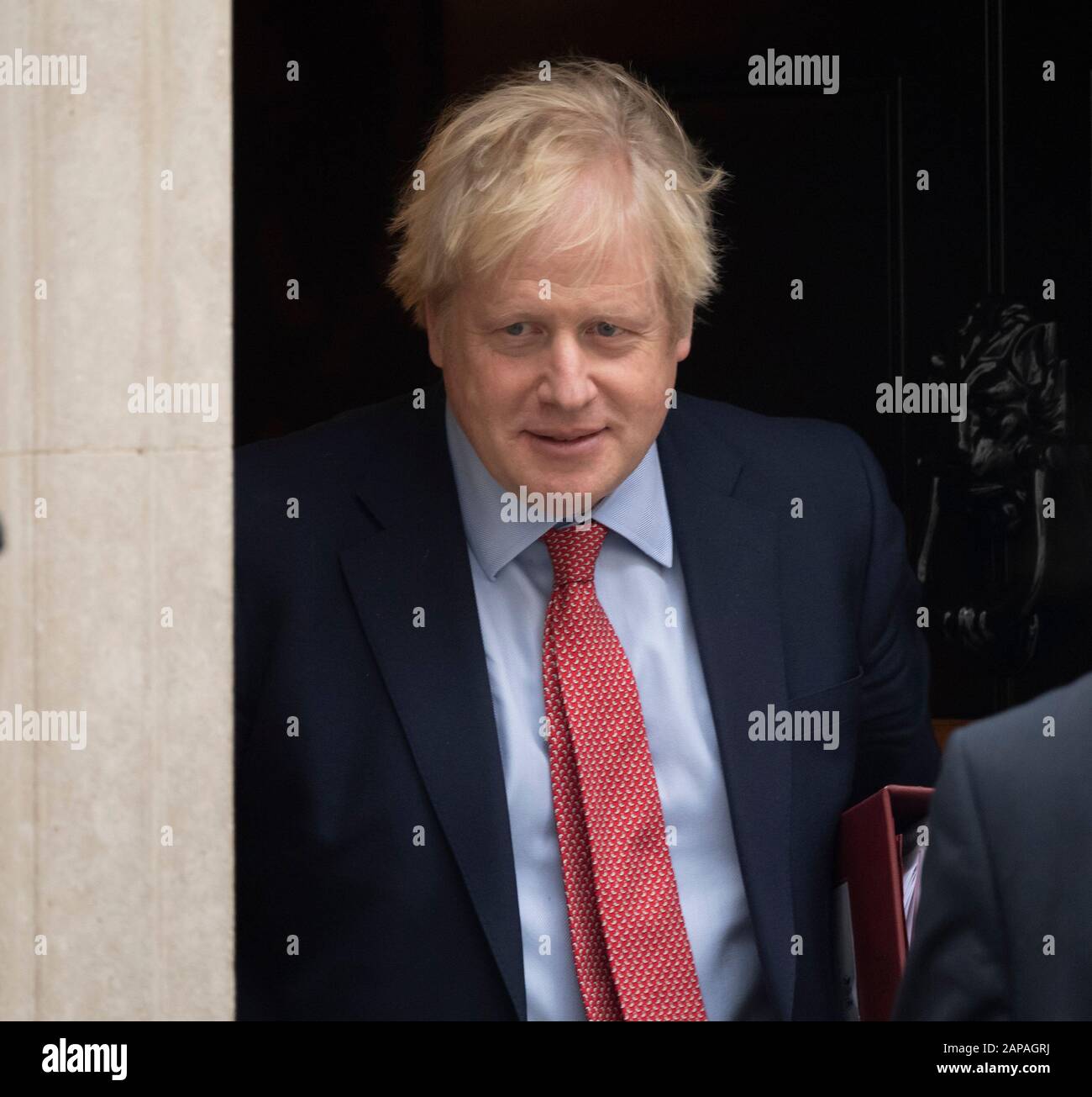 10 Downing Street, London, UK. 22nd January 2020. British Prime ...